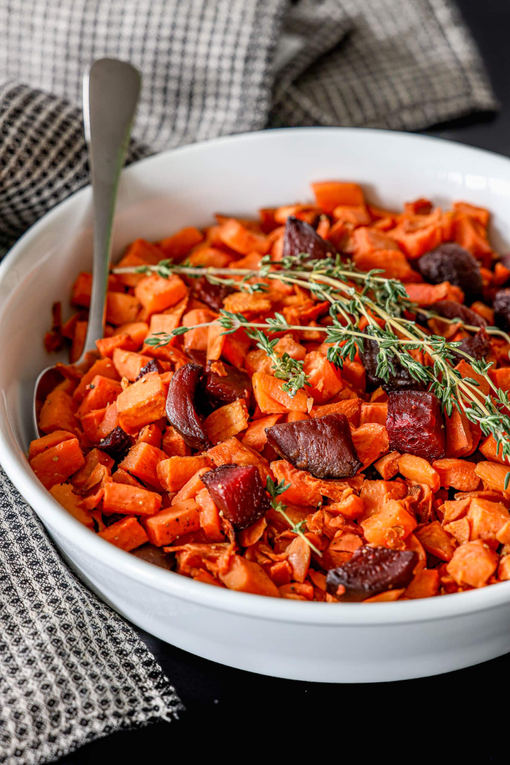 Easy Roasted Beets and Sweets - Sweet Cs Designs