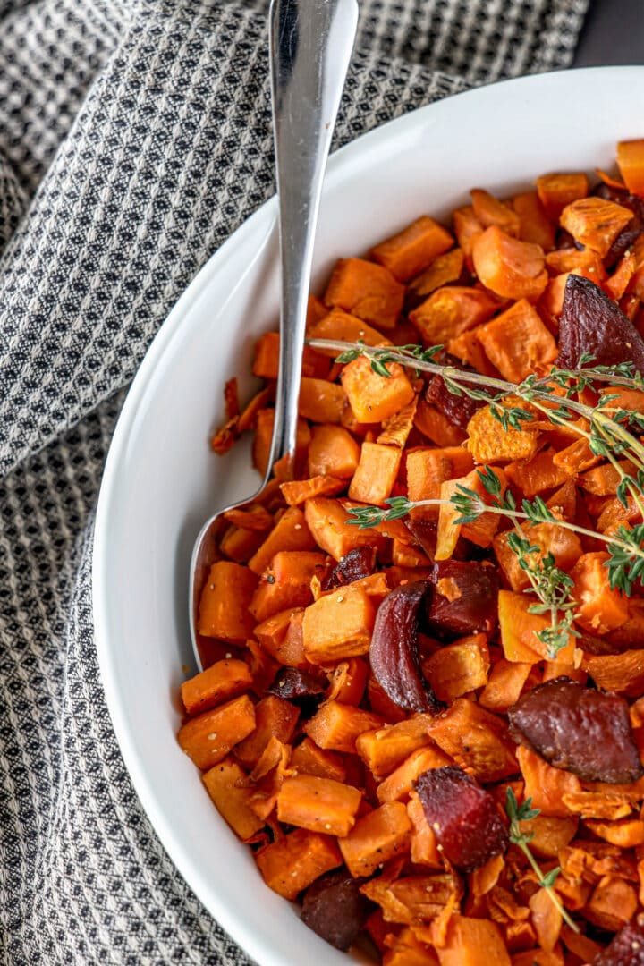 Easy Roasted Beets and Sweets - Sweet Cs Designs