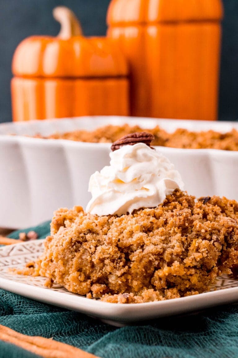 Easy Pumpkin Crisp - Sweet Cs Designs