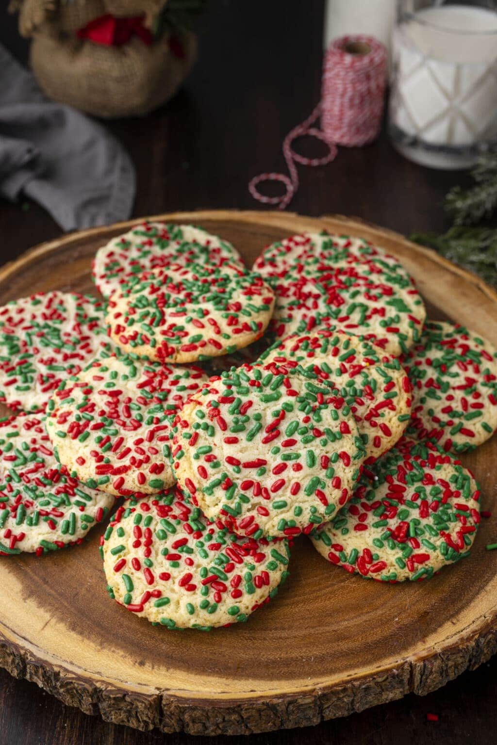 Best Easy Sprinkle Cookies - Sweet Cs Designs