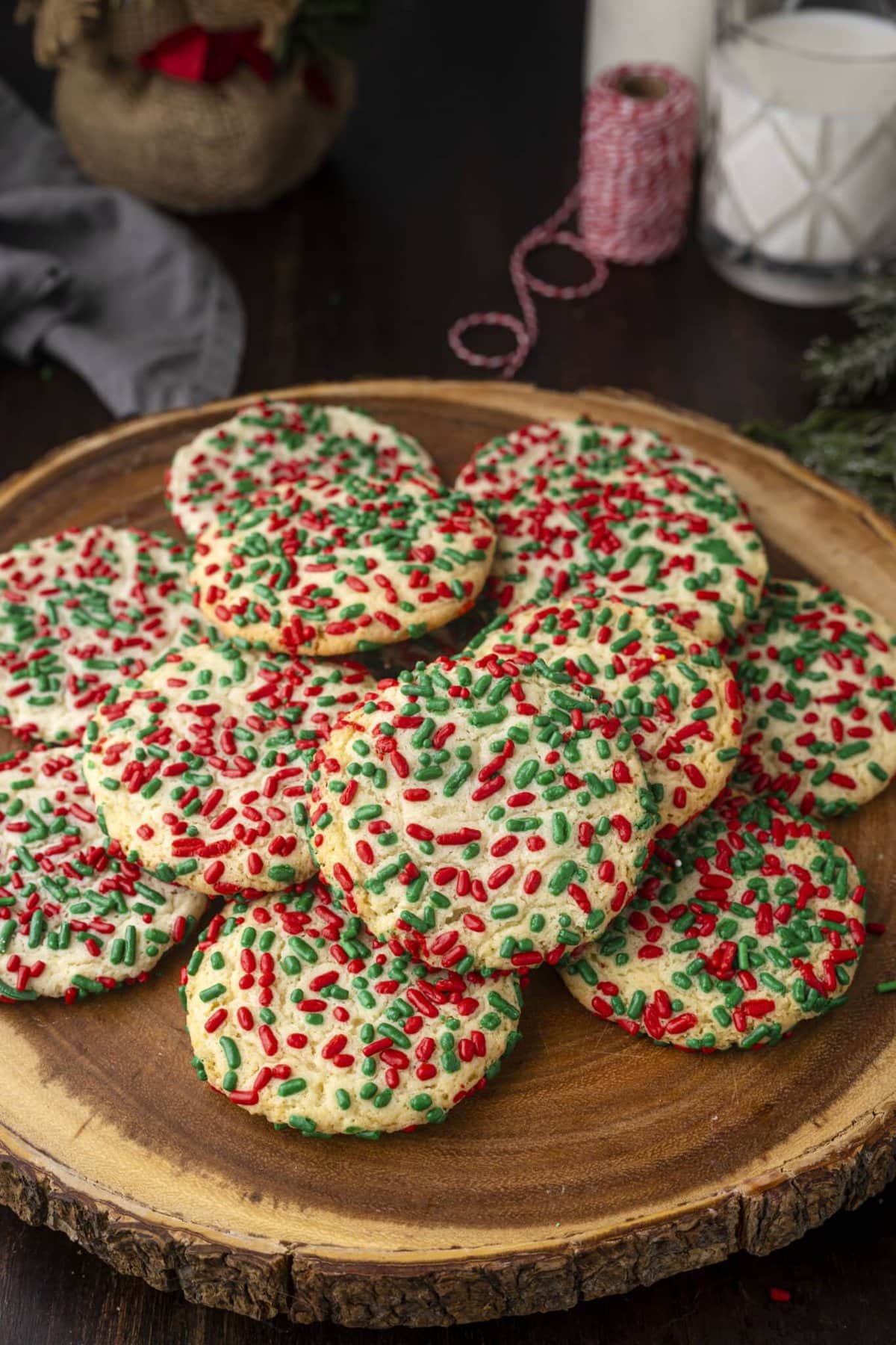 The Best Easy Sprinkle Cookies Recipe - Sweet Cs Designs