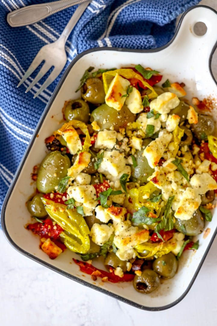 Baked Olives and Feta - Sweet Cs Designs