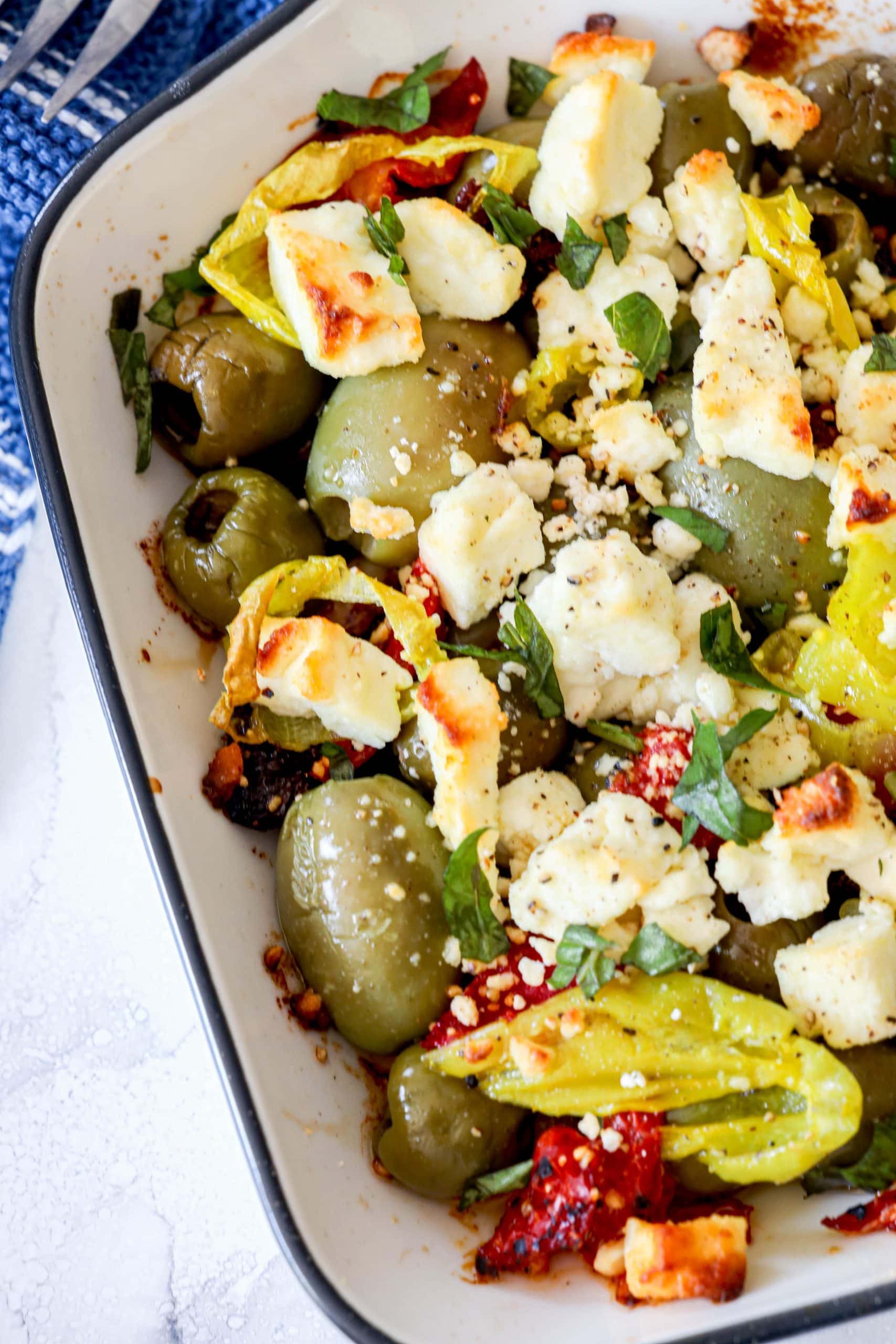Baked Olives and Feta - Sweet Cs Designs