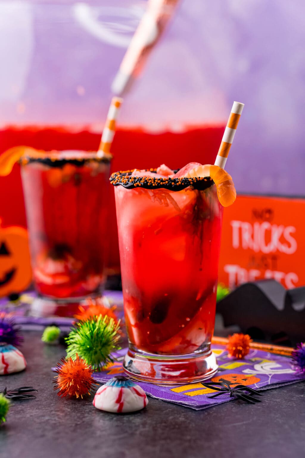 Spooky Halloween Punch Recipe - Sweet Cs Designs