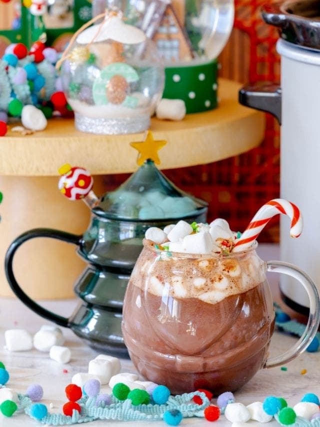 Slow Cooker Hot Cocoa Story - Sweet Cs Designs