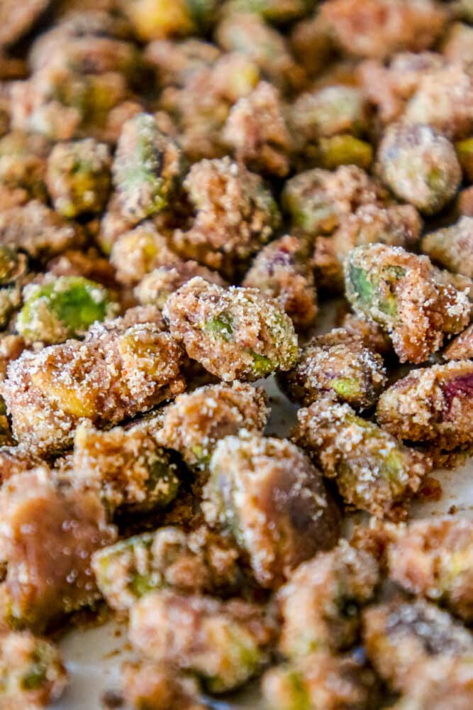 Easy Candied Pistachios - Sweet Cs Designs