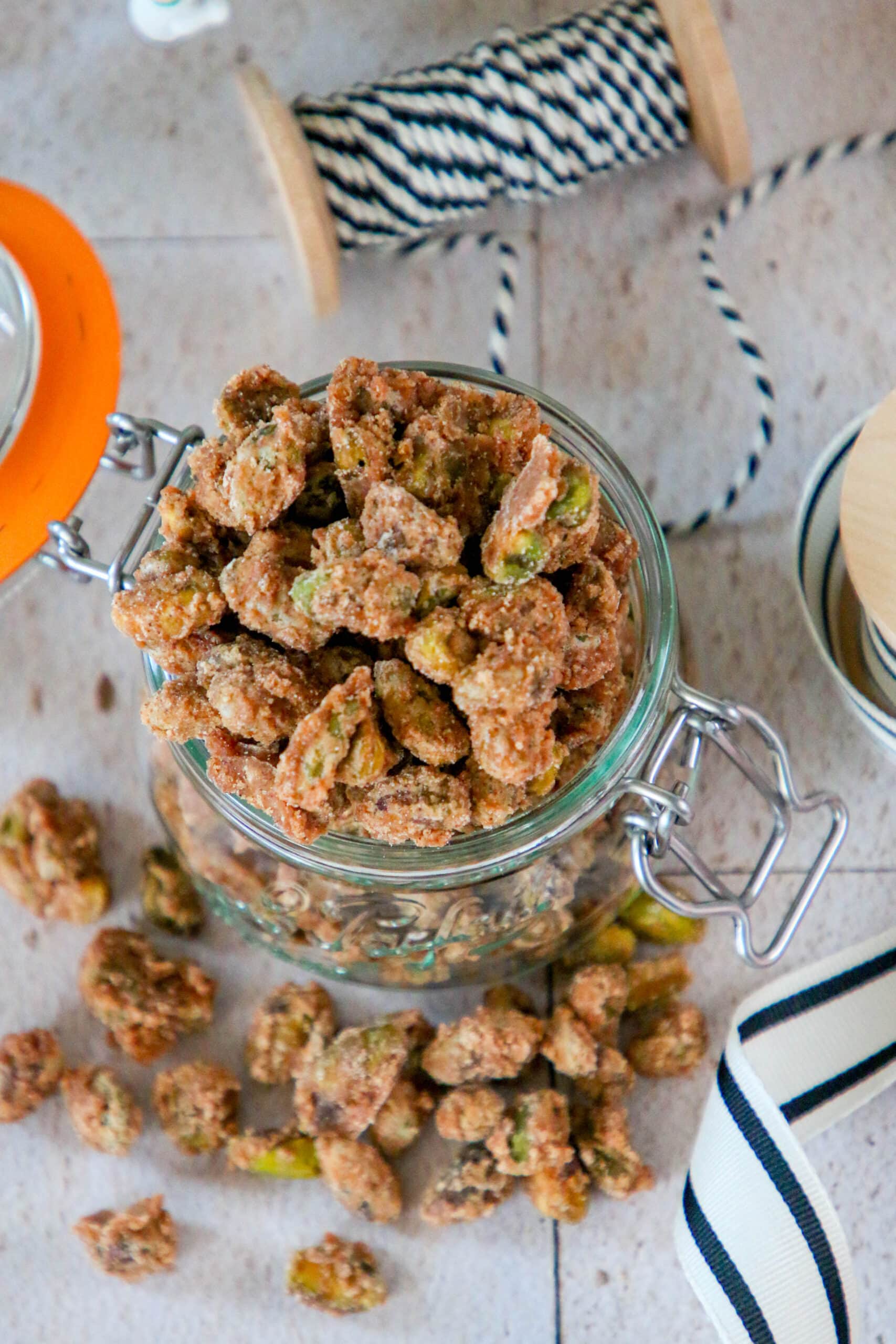 Easy Candied Pistachios - Sweet Cs Designs