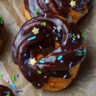 Crullers With Chocolate Glaze - Sweet Cs Designs