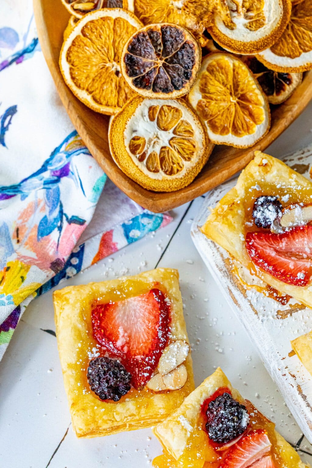 Lemon Berry Baked Tarts - Sweet Cs Designs