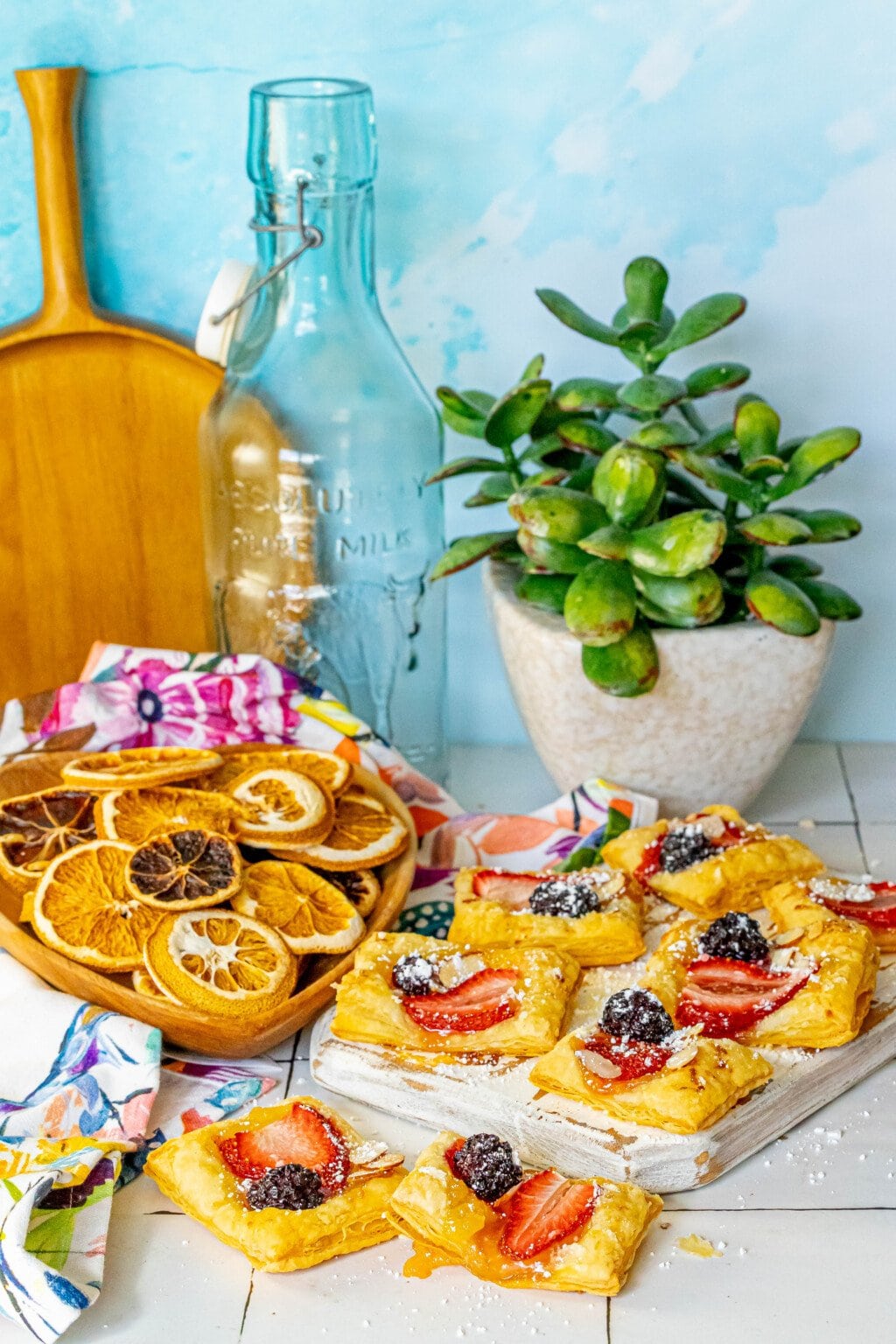 Lemon Berry Baked Tarts - Sweet Cs Designs