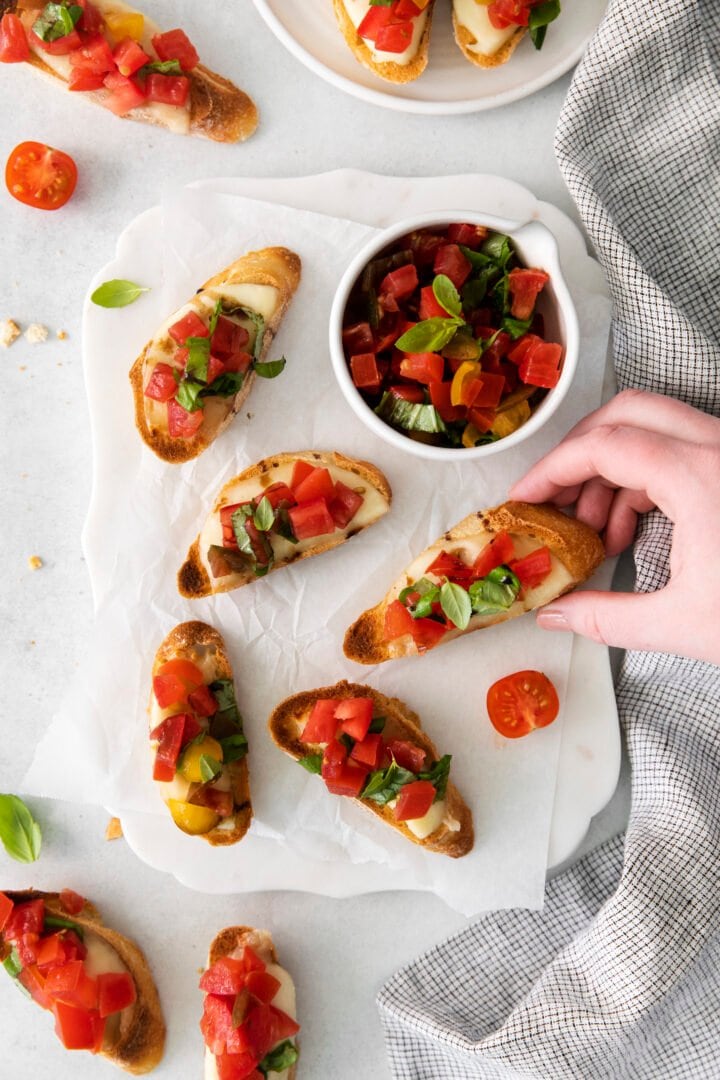 Caprese Bruschetta - Sweet Cs Designs