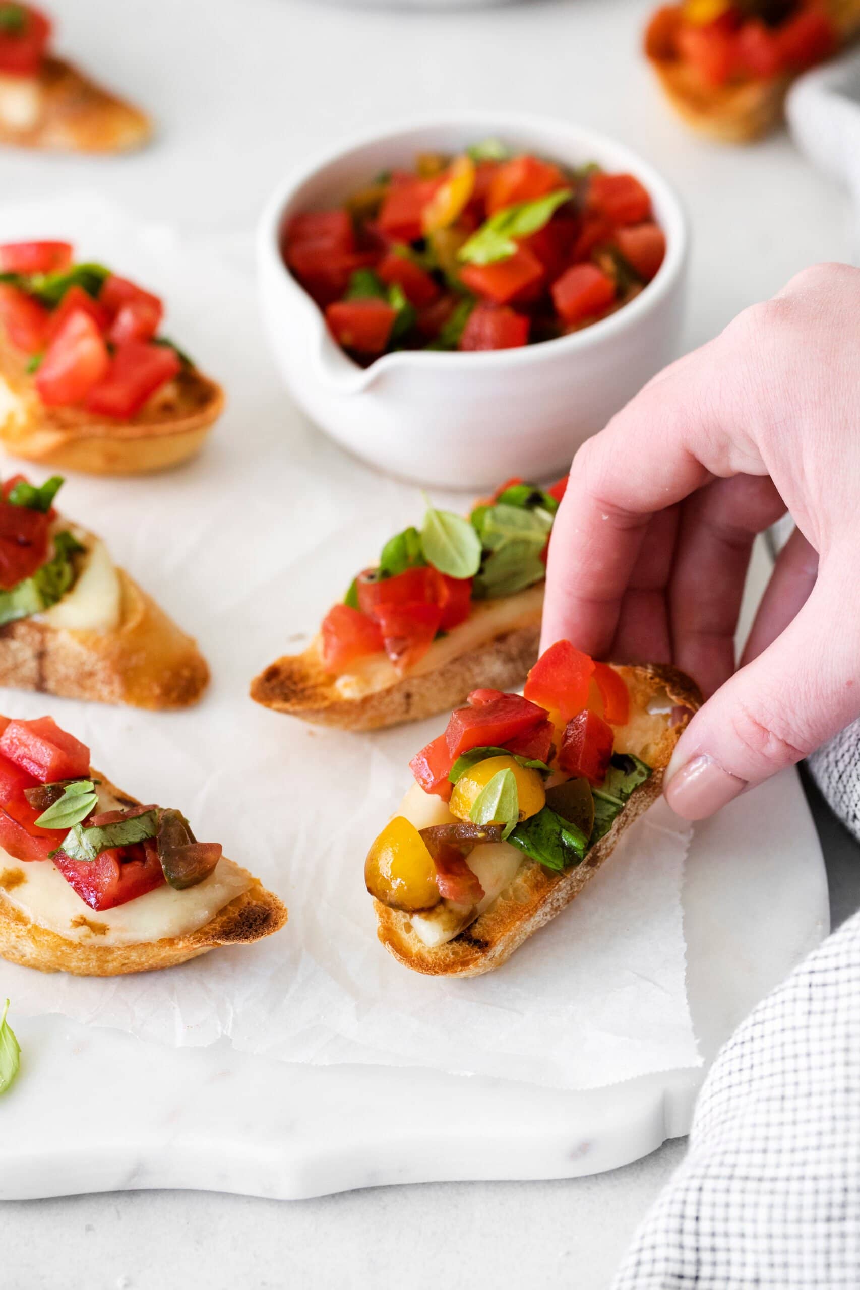 Caprese Bruschetta - Sweet Cs Designs