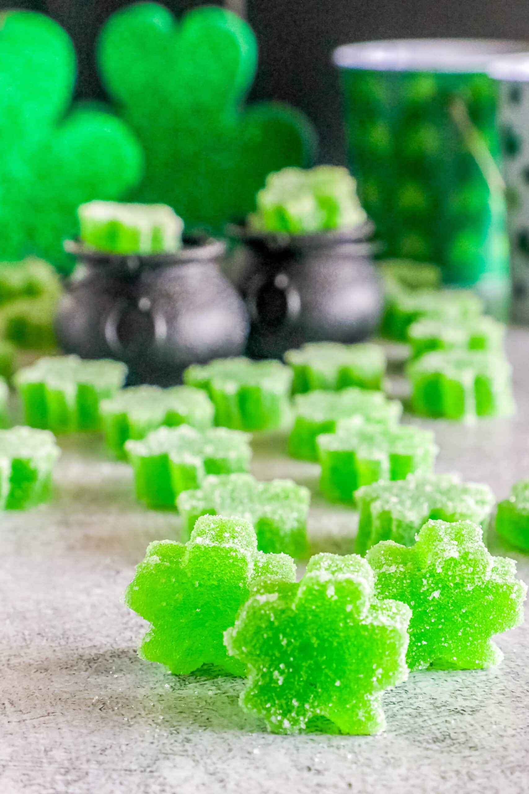 Shamrock Gummies - Sweet Cs Designs