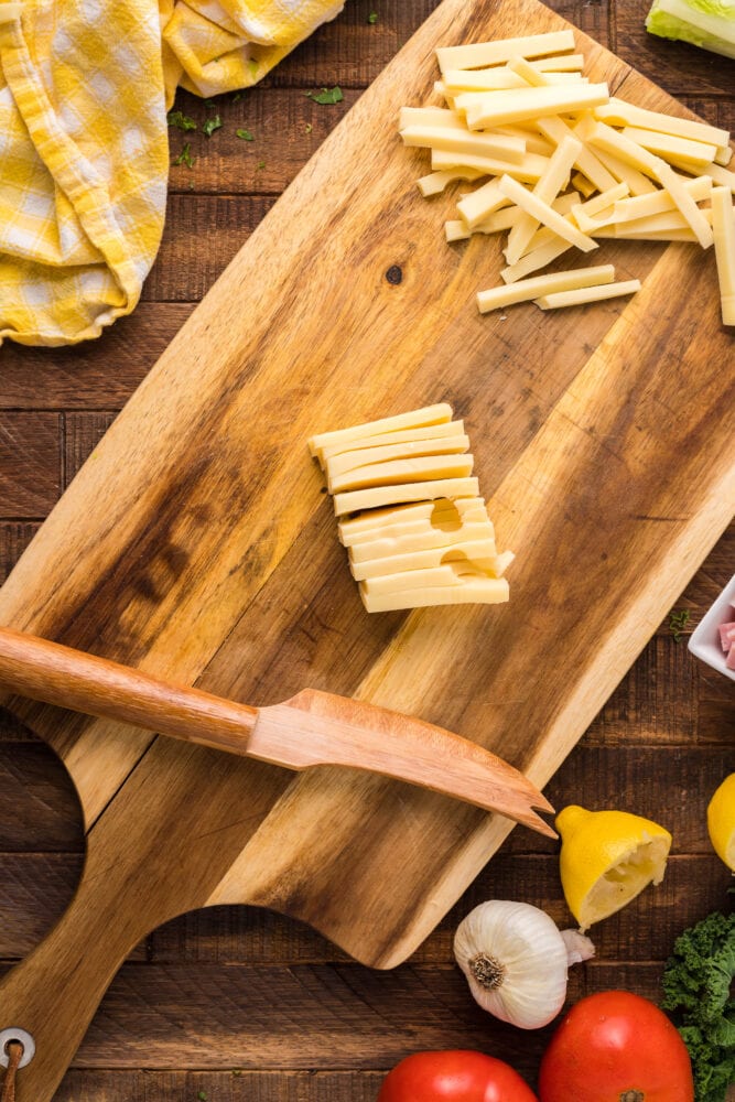 Julienne Kale Salad - Sweet Cs Designs