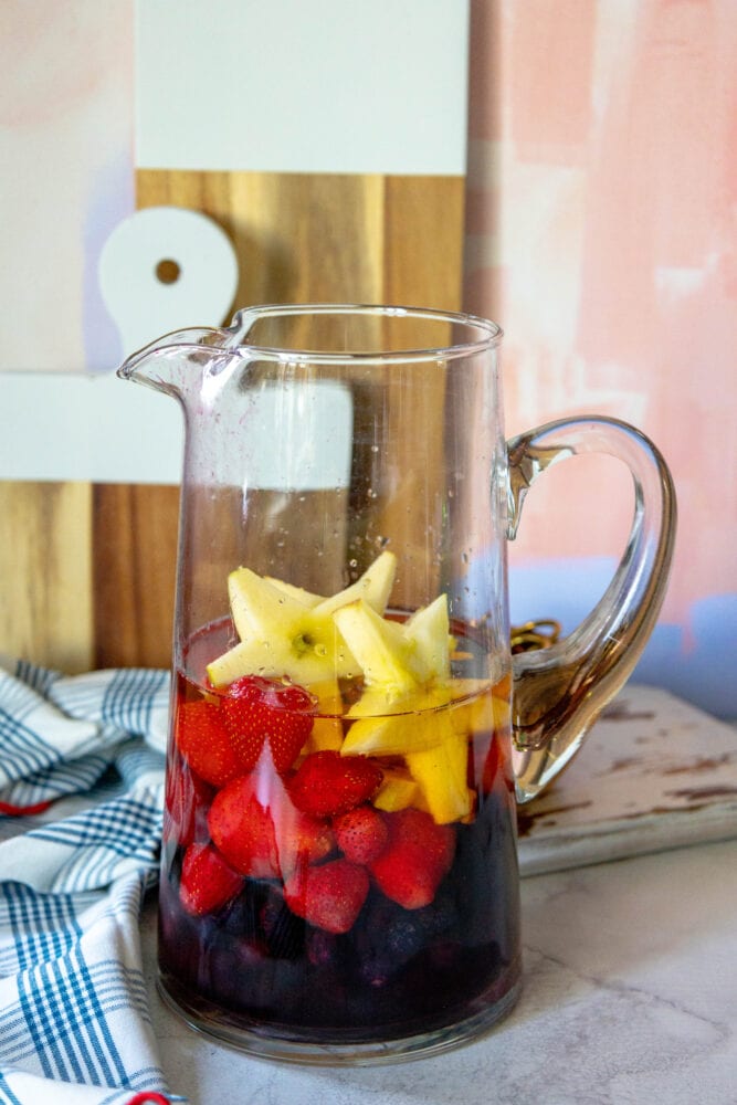 Red White and Blue Patriotic Punch - Sweet Cs Designs