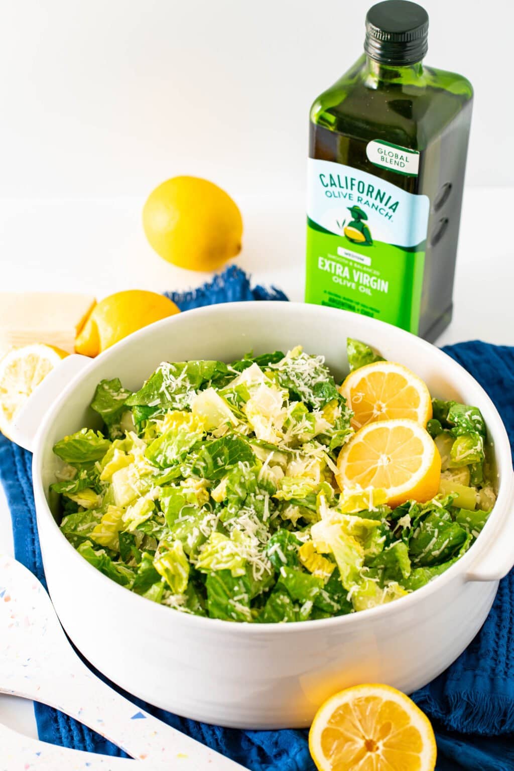 Crunchy Lemon Parmesan Salad - Sweet Cs Designs