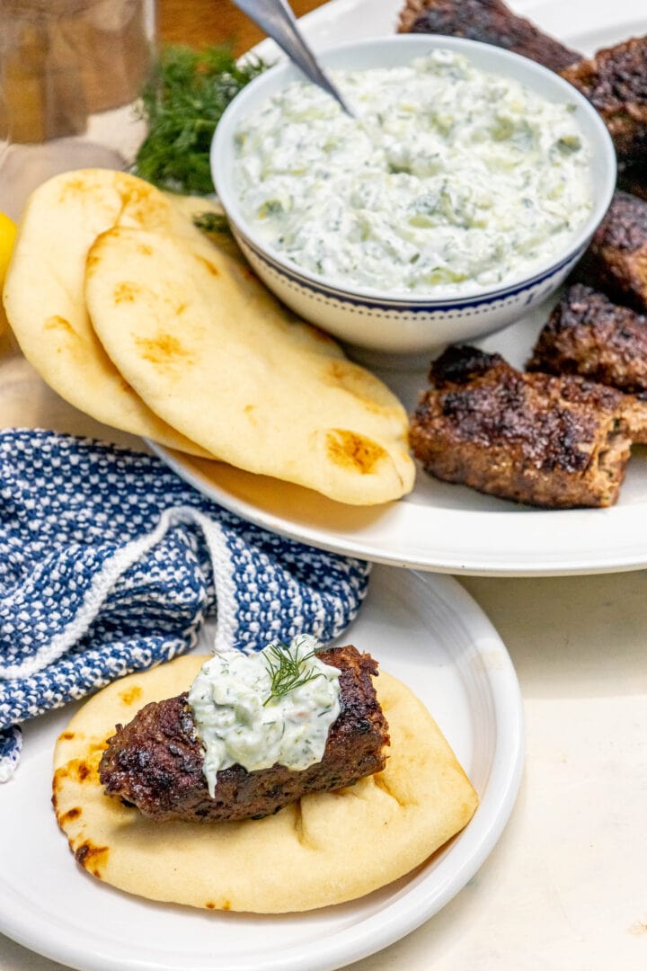 Easy Griddled Greek Gyros - Sweet Cs Designs