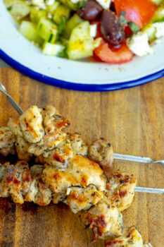 Grilled Chicken Souvlaki Recipe - Sweet Cs Designs