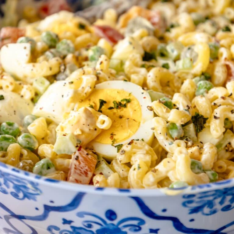 Easy Macaroni Salad Recipe - Sweet Cs Designs