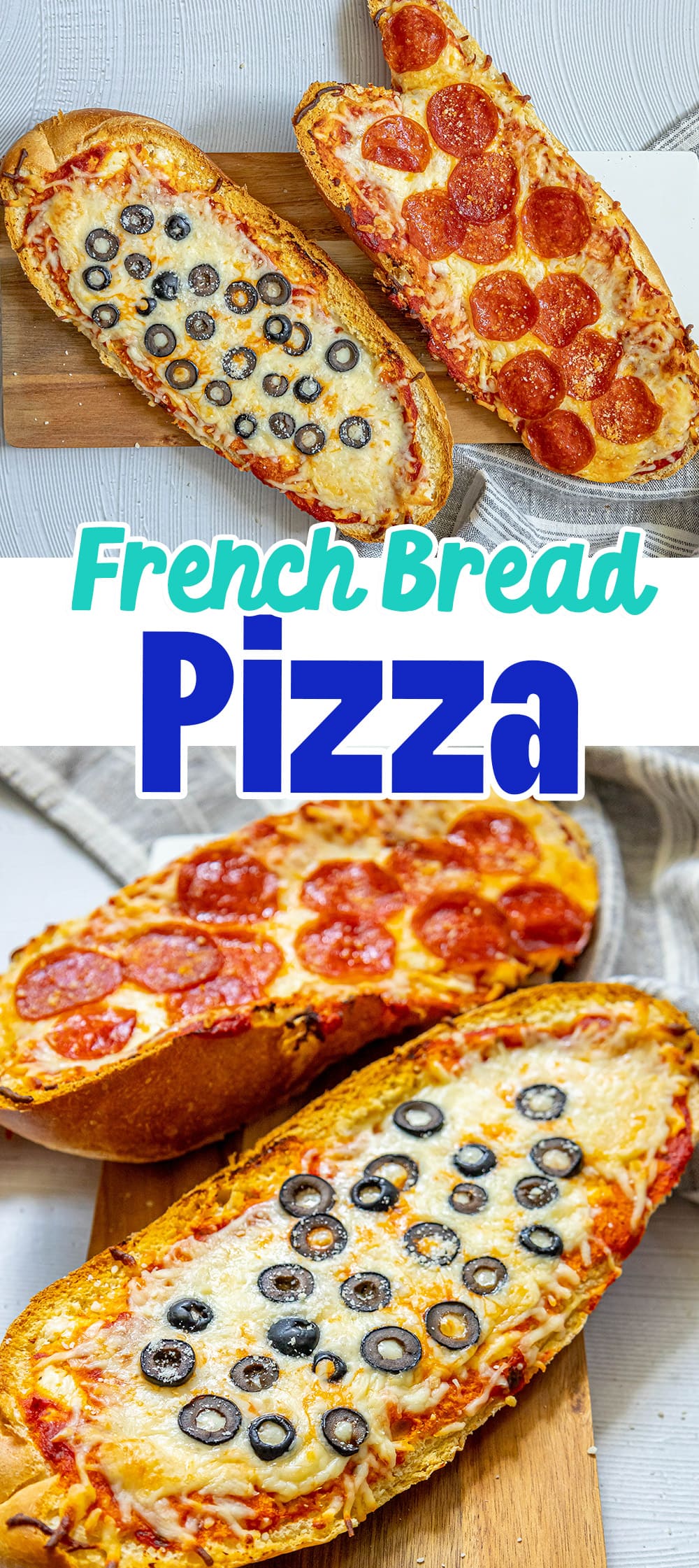 Easy French Bread Pizza - Sweet Cs Designs