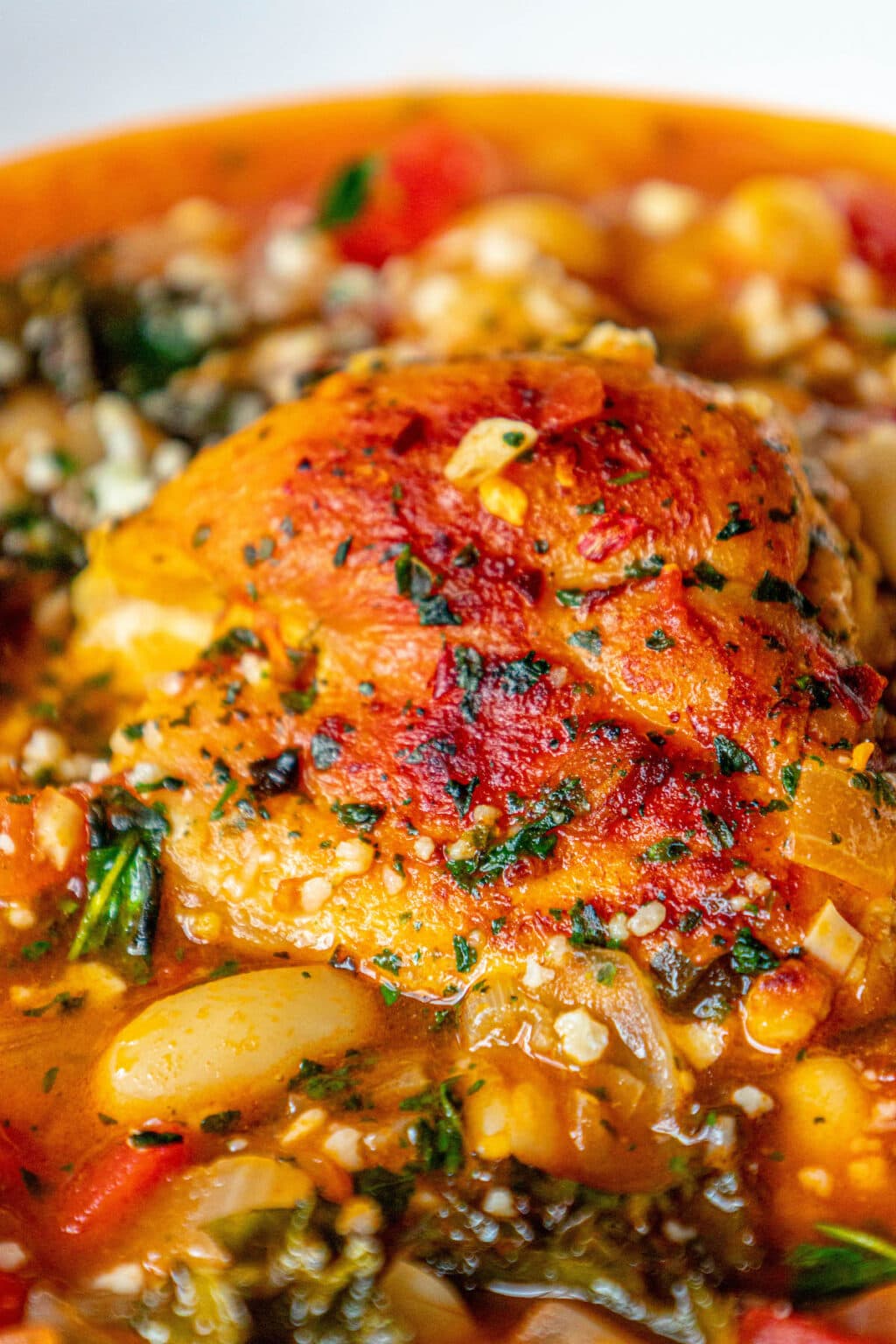 Italian Chicken and Bean Stew - Sweet Cs Designs
