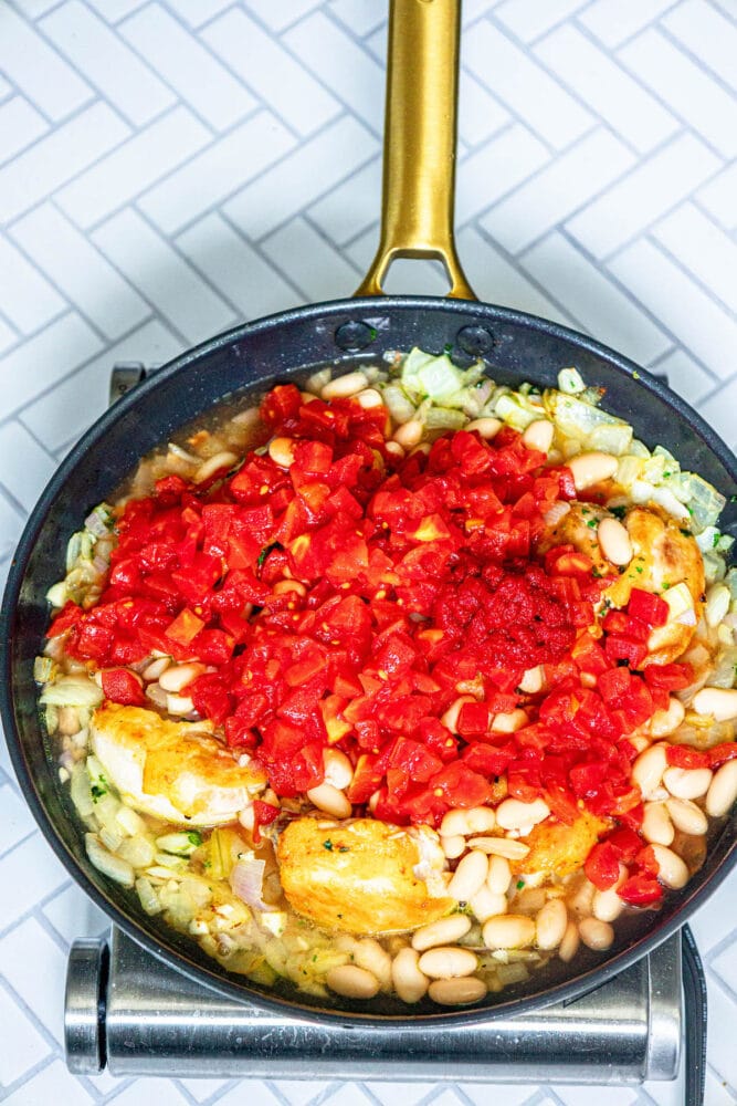 Italian Chicken and Bean Stew - Sweet Cs Designs