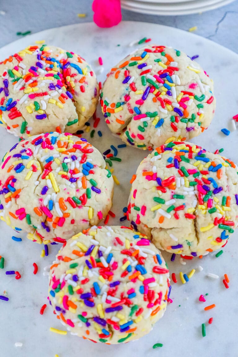 Jumbo Funfetti Cookies - Sweet Cs Designs