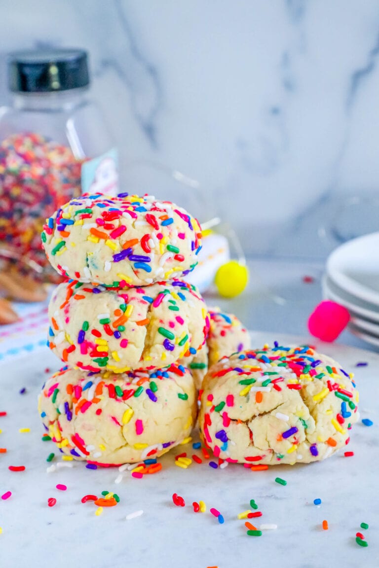 Jumbo Funfetti Cookies - Sweet Cs Designs