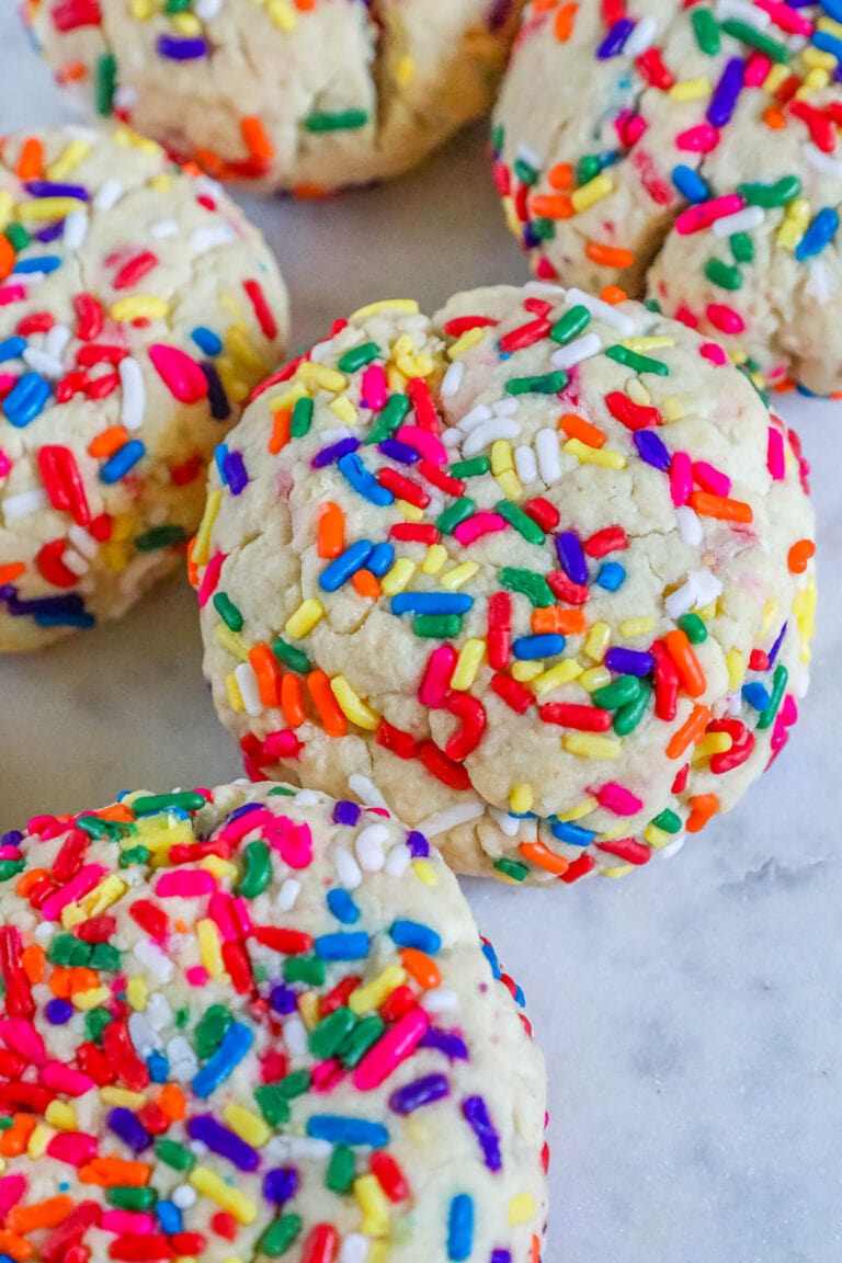 Jumbo Funfetti Cookies - Sweet Cs Designs