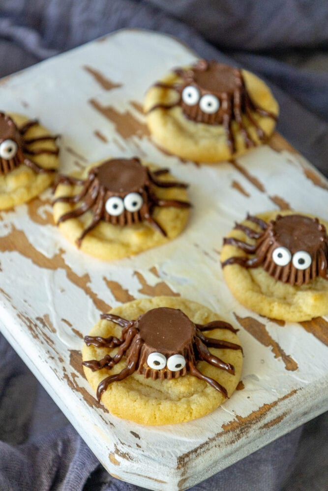 Easy Spider Decorated Cookies - Sweet Cs Designs