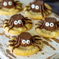 Easy Spider Decorated Cookies - Sweet Cs Designs