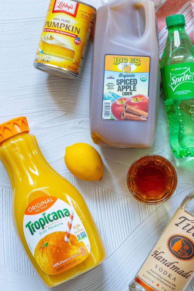 Sparkling Pumpkin Punch - Sweet Cs Designs