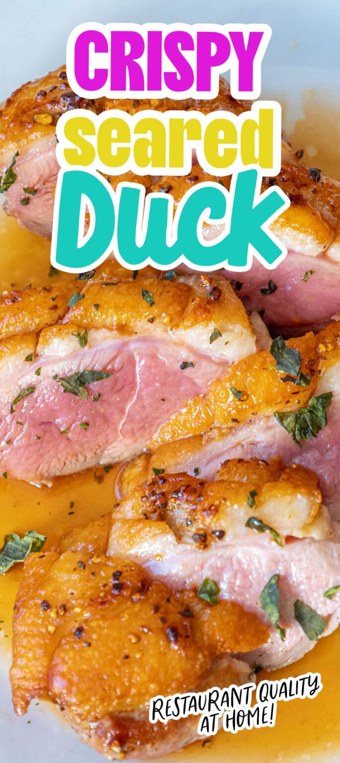 Crispy Seared Duck Breast and Orange Sauce - Sweet Cs Designs