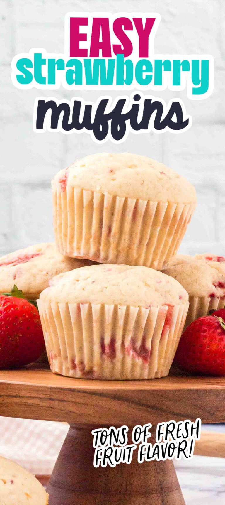 Strawberry Muffins - Sweet Cs Designs