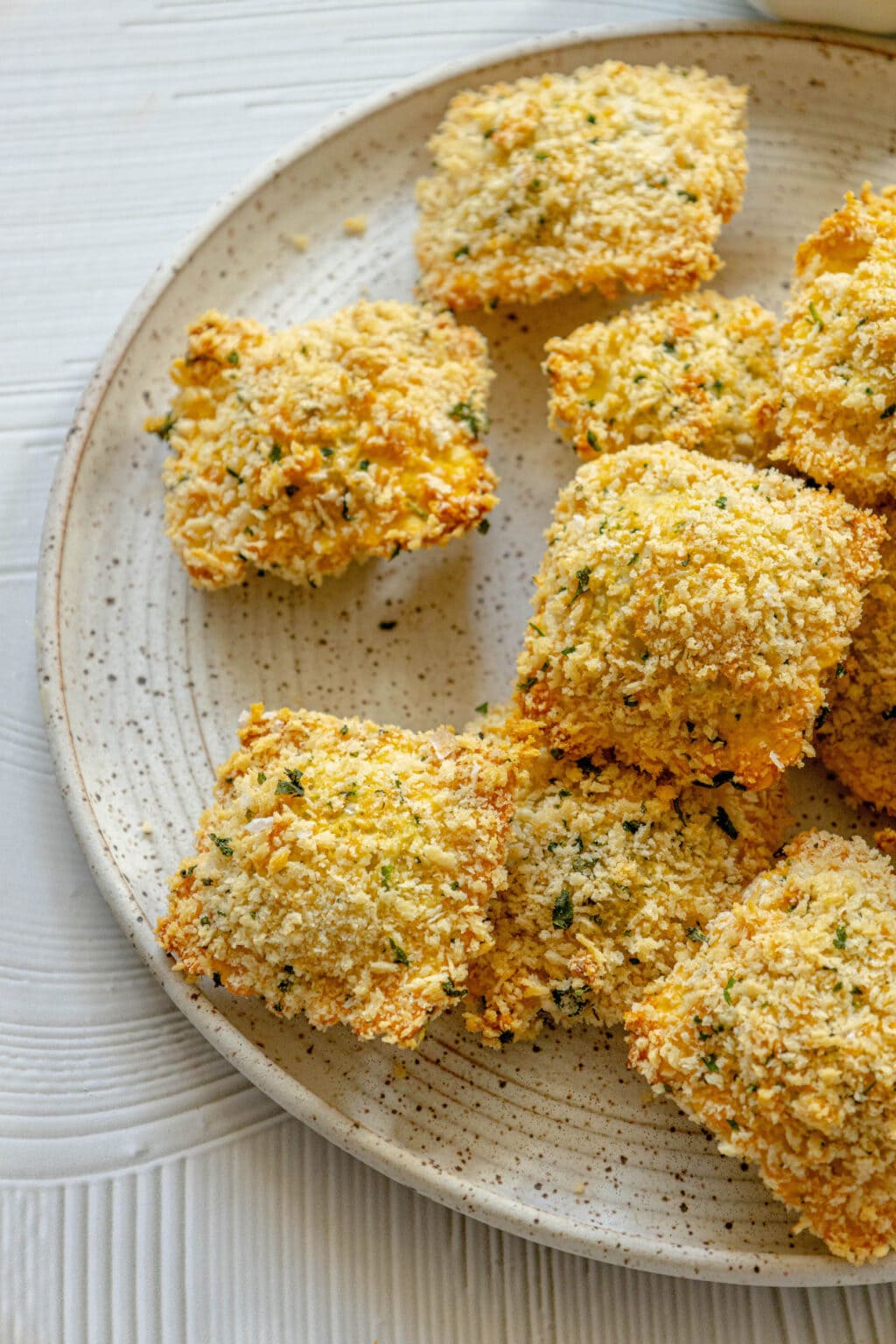 Crispy Baked Toasted Ravioli - Sweet Cs Designs