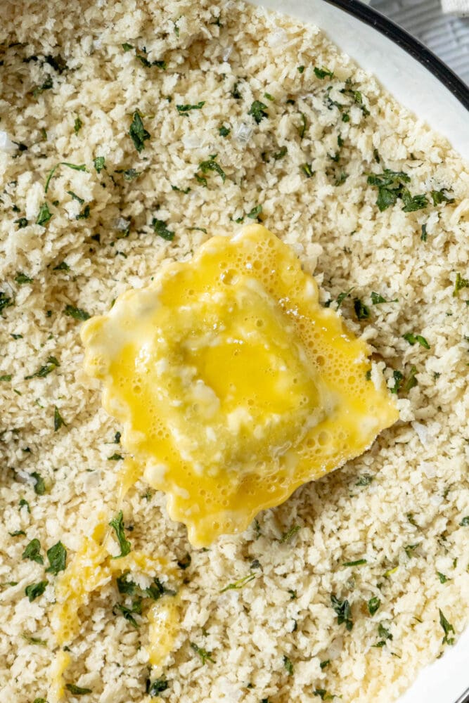 Crispy Baked Toasted Ravioli - Sweet Cs Designs