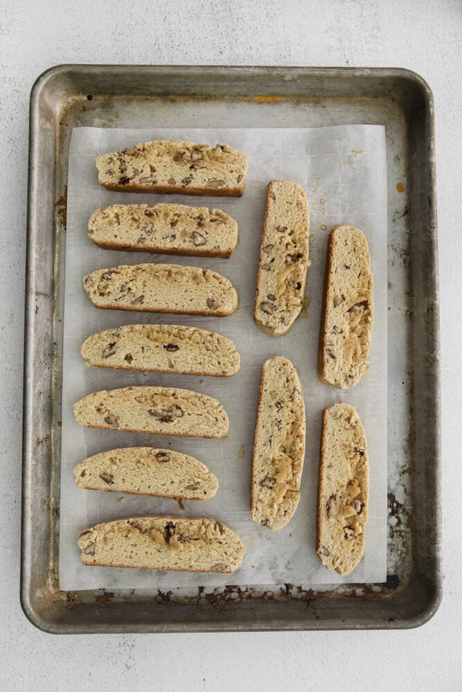 Maple Pecan Biscotti - Sweet Cs Designs