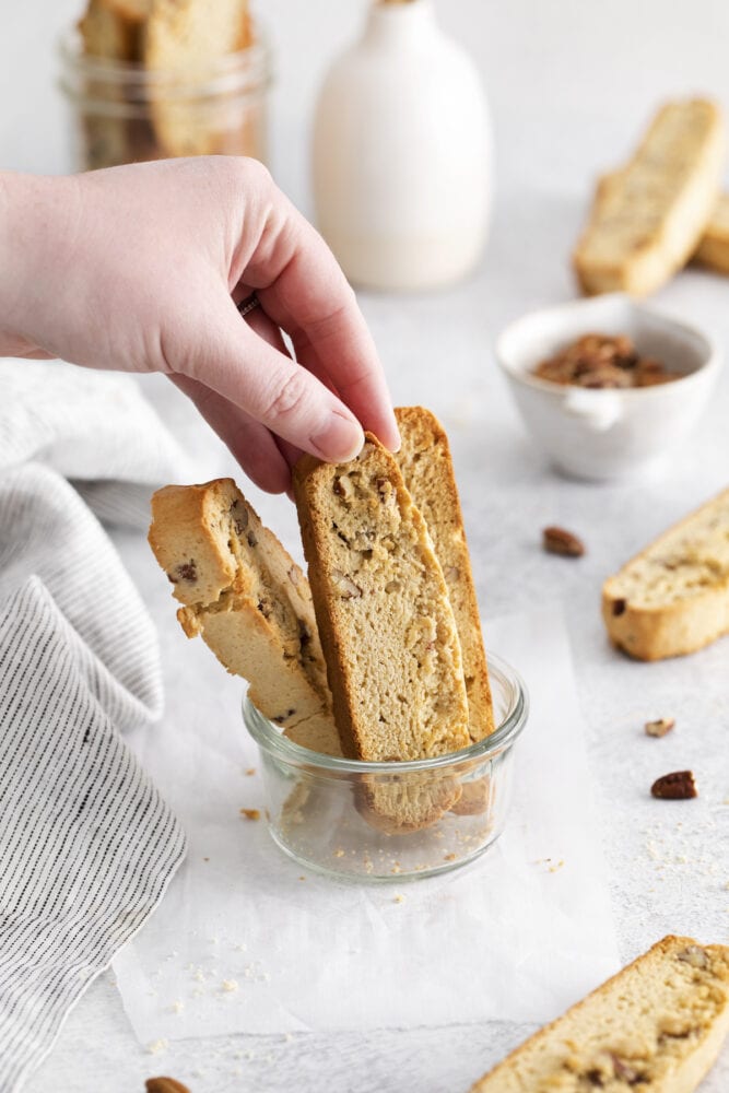 Maple Pecan Biscotti - Sweet Cs Designs