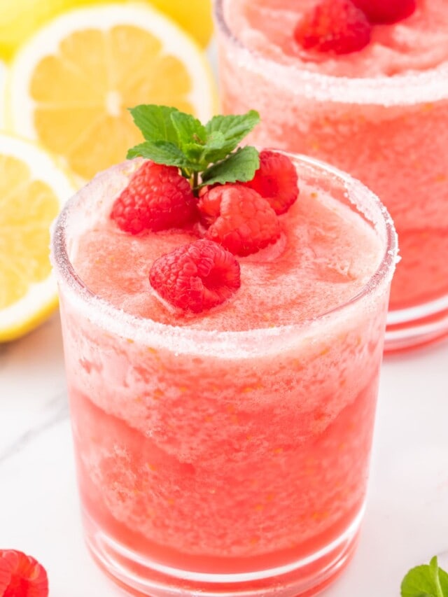 Frozen Raspberry Lemonade Recipe - Sweet Cs Designs