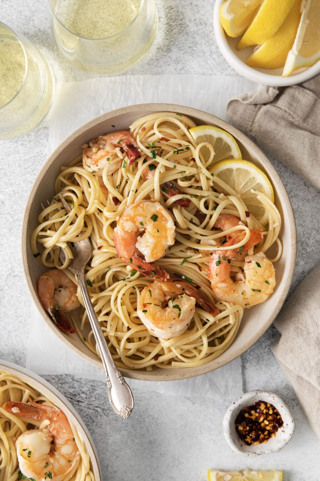 Easy Shrimp Scampi - Sweet Cs Designs