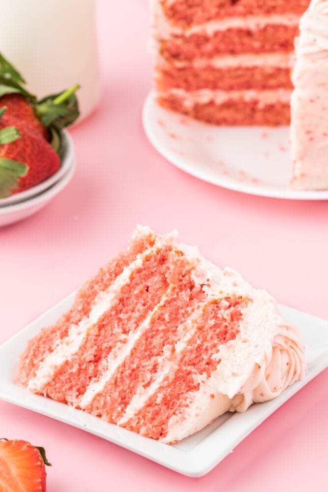 Strawberry Layer Cake - Sweet Cs Designs