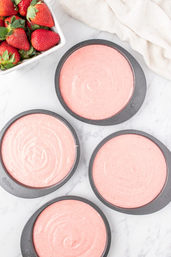 Strawberry Layer Cake - Sweet Cs Designs