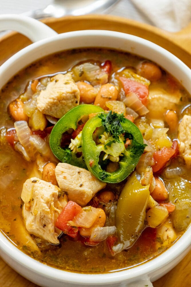Tomatillo Chicken Stew - Sweet Cs Designs