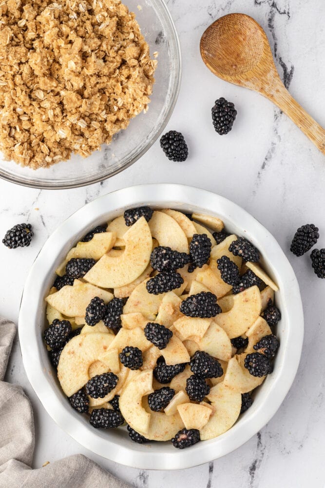 Apple Blackberry Crumble - Sweet Cs Designs