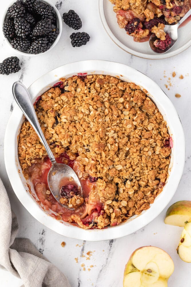 Apple Blackberry Crumble - Sweet Cs Designs
