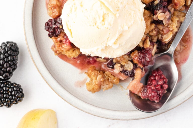 Apple Blackberry Crumble - Sweet Cs Designs