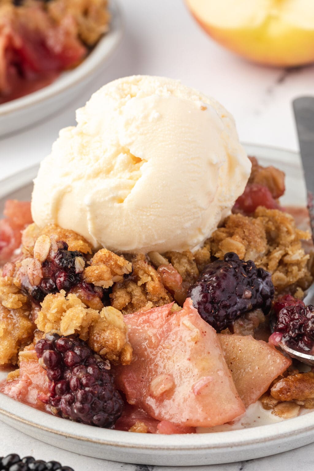 Apple Blackberry Crumble - Sweet Cs Designs
