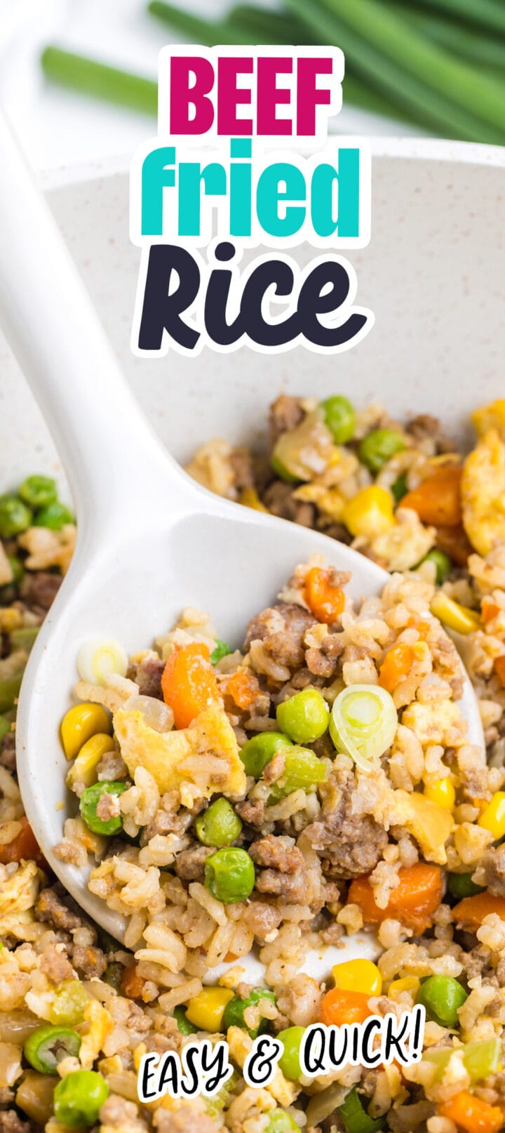 Ground Beef Fried Rice - Sweet Cs Designs