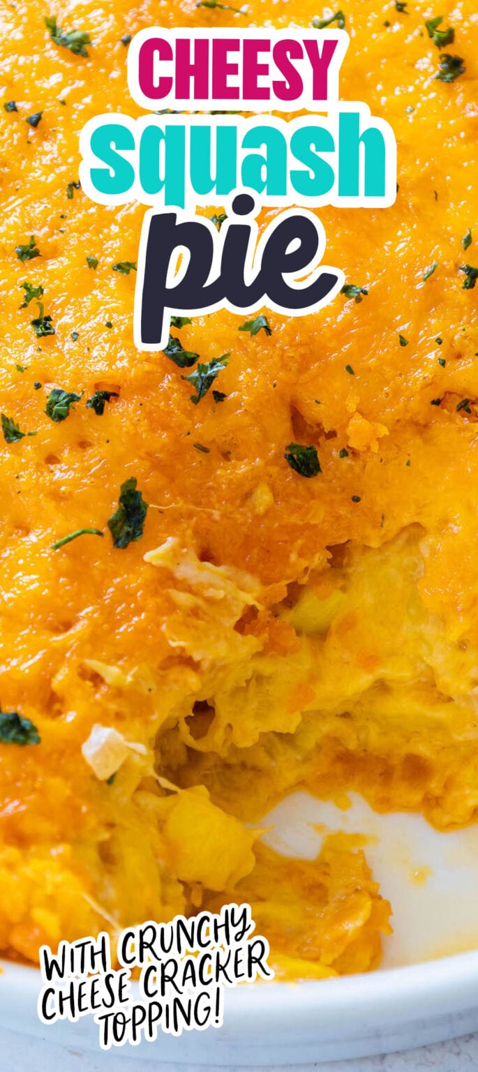 Cheesy Baked Squash Casserole - Sweet Cs Designs