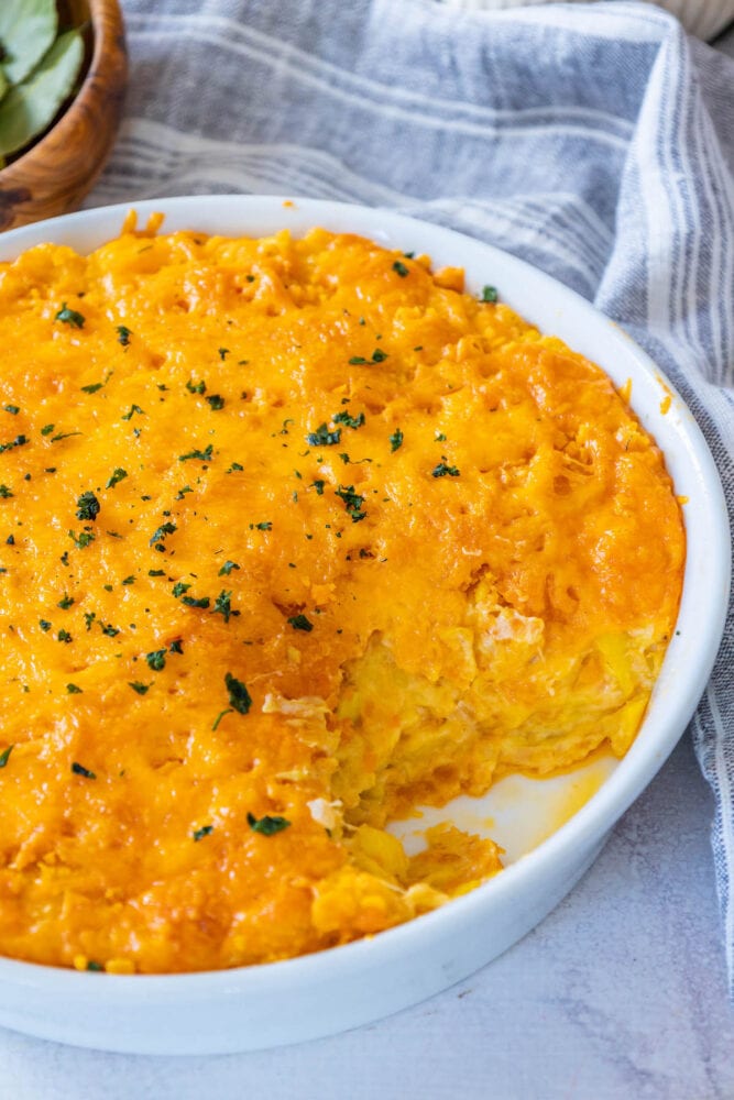 Cheesy Baked Squash Casserole - Sweet Cs Designs